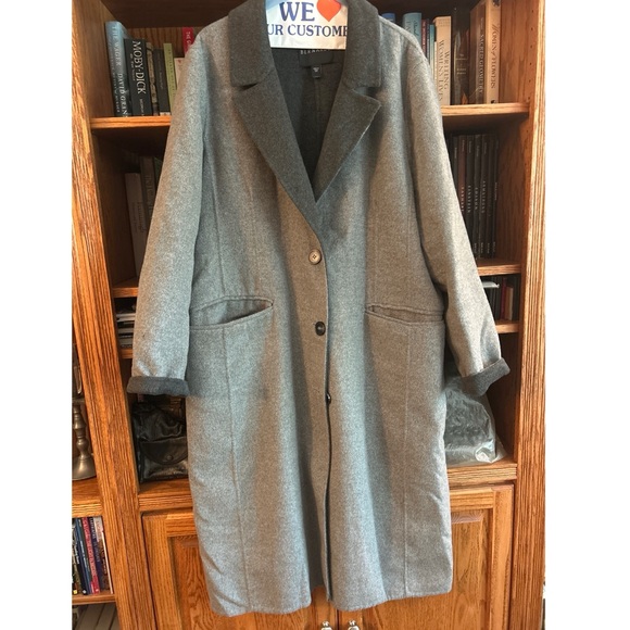 Bernardo | Jackets & Coats | Bernardo Gray Trench Coat Timeless Style ...